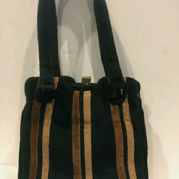 Lou Taylor | Bags | Vintage Lou Taylor Velvetleather Handbag | Poshmark